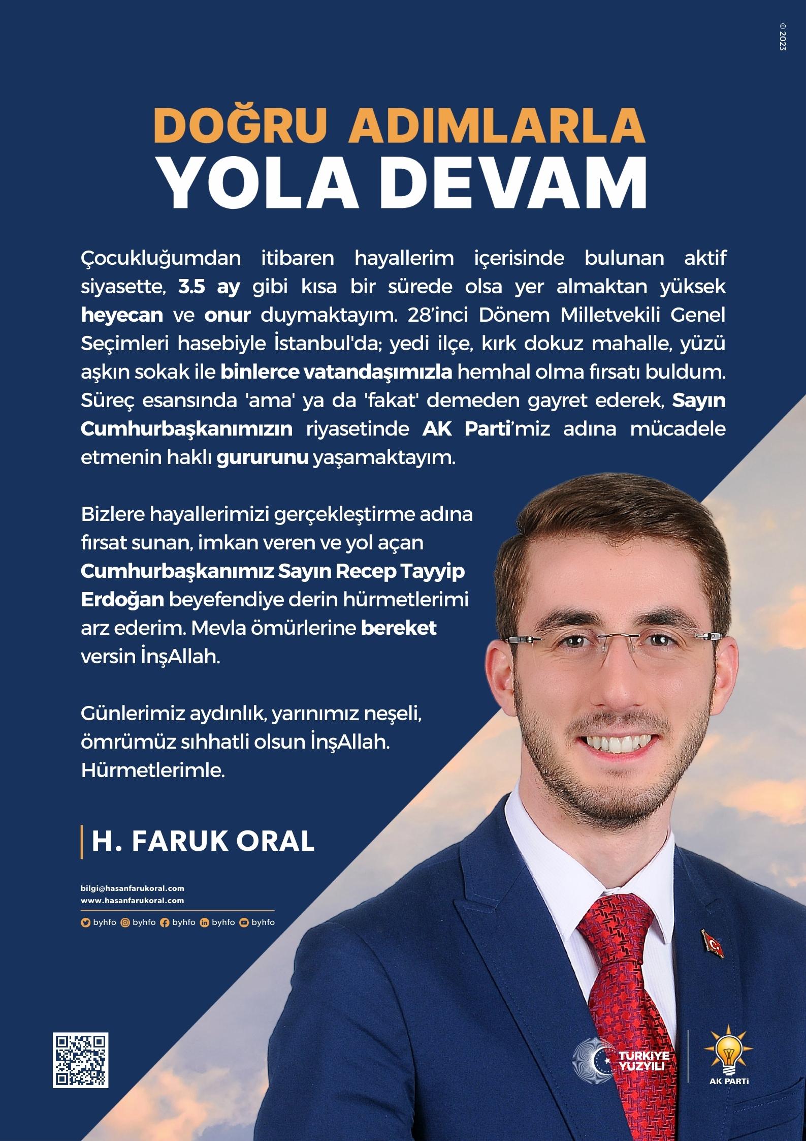 Hasan Faruk ORAL – Kişisel Web Sayfası